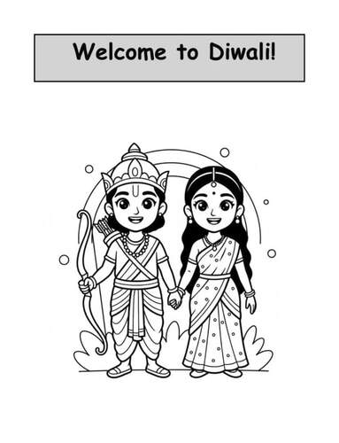 Diwali Activities for Kids | Festival of Lights Coloring, Crafts ...