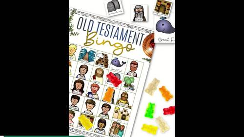 Old Testament Bingo (30 Cards) - INSTANT DOWNLOAD by TimeSavors | TPT