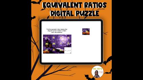 Equivalent Ratios Digital Puzzle- MICROSOFT TEAM & GC by Ms Pat Store