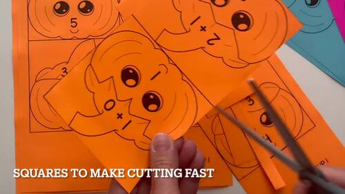 BUNDLE Pumpkin Puzzles Math by The Mint Chip Teacher | TPT