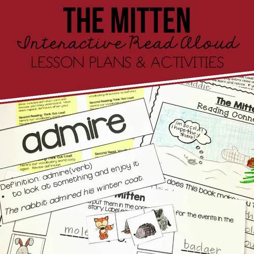 Winter Read Aloud: The Mitten, Lesson Plans & Activities | TPT