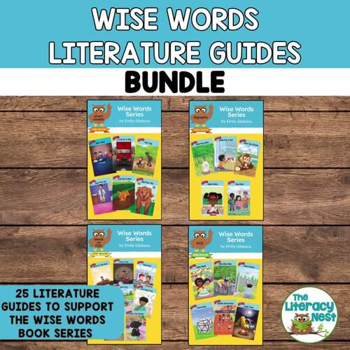 Wise Words Decodable Book Companion Bundle by Emily Gibbons The ...