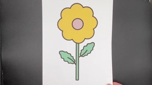 Spring Flower Templates | 5 Designs, 5 Sizes | Crafts & Bulletin Boards