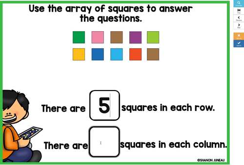 Arrays using Boom Cards by Shanon Juneau We are Better Together