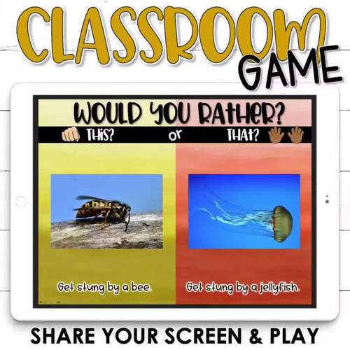 Virtual Classroom Games | Fall | Distance Learning by Hollie Griffith
