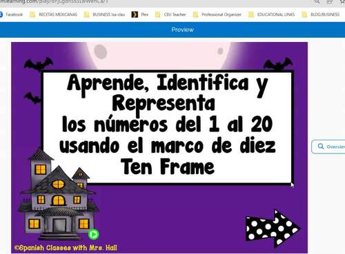 Math- Lee, Aprende, Clasifica, Representa numeros 1-20 en BOOM CARDS