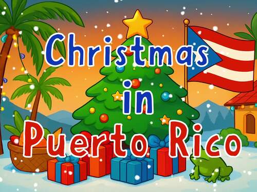 Holidays Around the World Christmas in Puerto Rico PowerPoint Slides ...