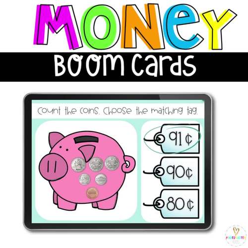 Money Digital and Printable Activities for First Grade by Kindergarten ...