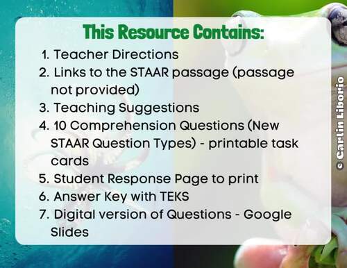 8th Gr.-Reading Comprehension-Nonfiction-STAAR New Question Types-Set ...