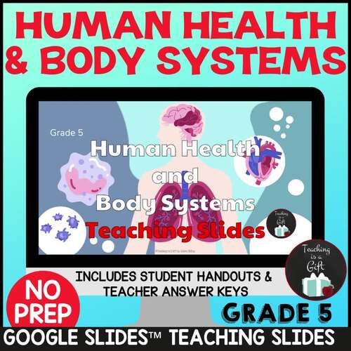 GRADE 5 HUMAN HEALTH & BODY SYSTEMS - UNIT CONCEPTS OVERVIEW SLIDES