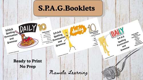 Daily 10: Spelling, Punctuation, and Grammar Activities (PDF) Set 1