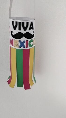 Mexican Independence Day Windsock Craft Coloring Activities VIVA MEXICO ...