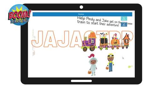 Halloween Trick or Treat Adventure - Boom Cards Distance Learning by ...