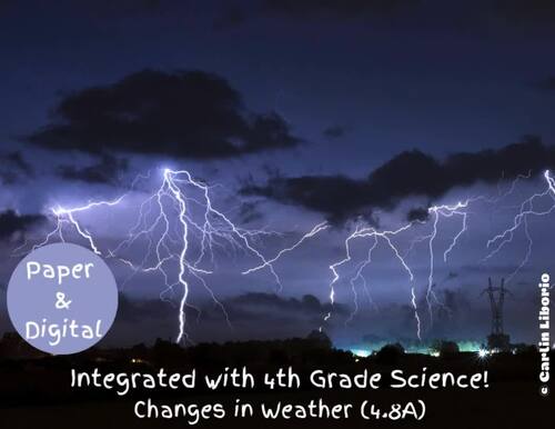 Revising Warm Up & Station (4th grade) -Science: Weather- Set #5- TEKS ...