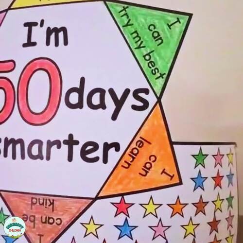 50th Day of School Crown | 50th Day Hat Headband Craft Activities K ...