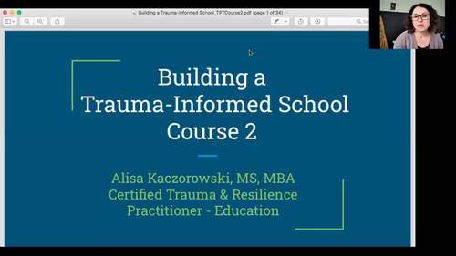 Building a Trauma-Informed School Video Series - Course 2 | TpT