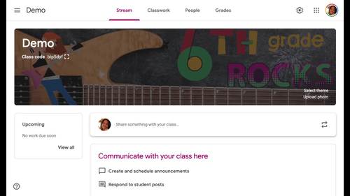 ANIMATED Google Classroom™ Headers 6TH GRADE THEME Distance Learning