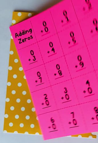 Addition Flash Cards | Fact Fluency 0-9 by Ally Riopelle - Coloring ...