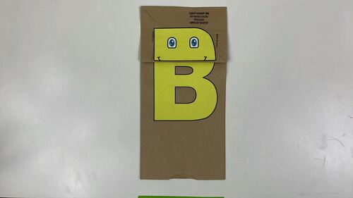 Letter B Alphabet Puppet Craft & Speech Therapy Lesson Plans w/ Visual ...