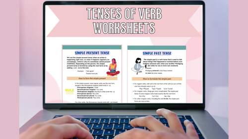 Present Perfect Tense of the Verb Handout and Worksheet with Answer Key
