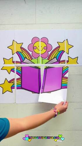 BOOK READING DISPLAY / BOOK WEEK / READ, GROW, INSPIRE! / Book Parade