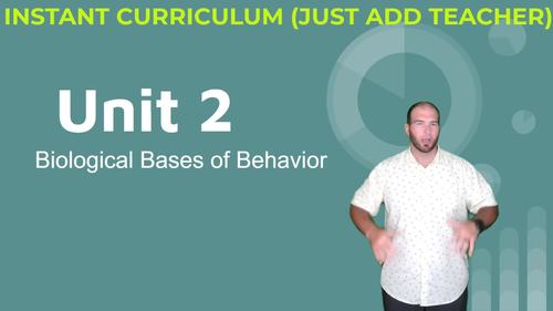 AP Psychology - Unit 2 - Biological Basis for Behavior - PowerPoint