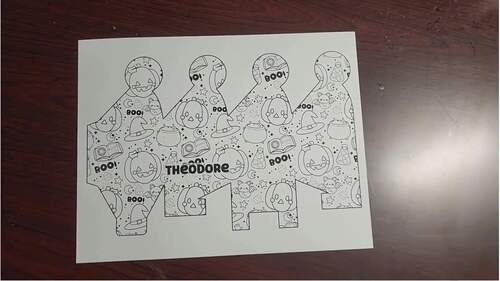 10 Halloween Craft Templates | Printable Halloween Treat Box Coloring Pages