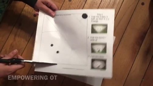 EASY Animal Origami / Crafts. fine motor visual motor OT SPED distance ...