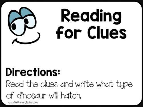 7 Minute Whiteboard Videos - Dinosaur First Grade Review by The Primary ...