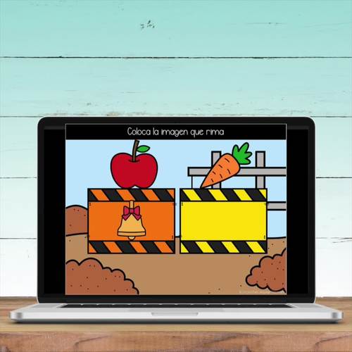 Centros de lectura para kinder DIGITAL Construcción Literacy Centers in ...