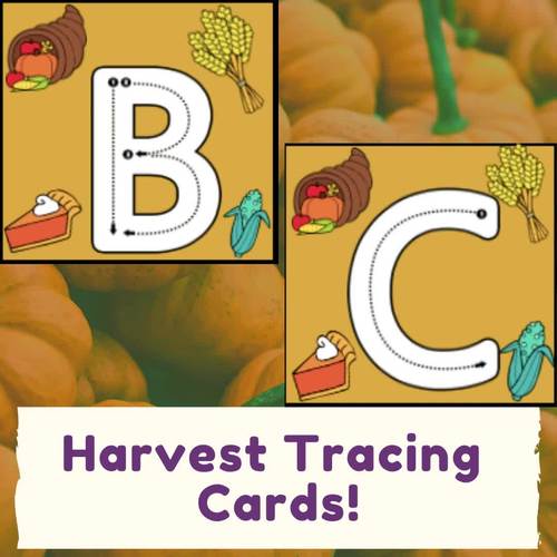 Thankfulness: November Preschool Curriculum for Literacy and Math Centers!