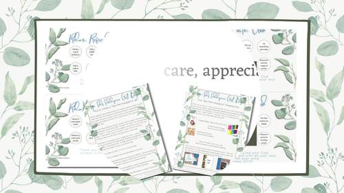 Teacher Self Care, Appreciation Gifts, Well Being by Blue Ribbon ...