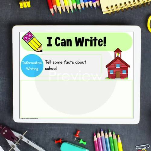 Digital Writing Prompts Narrative Opinion & Beyond Seesaw & Google ...