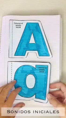 Las vocales | Cuaderno interactivo | Vowels Interactive Notebook in Spanish