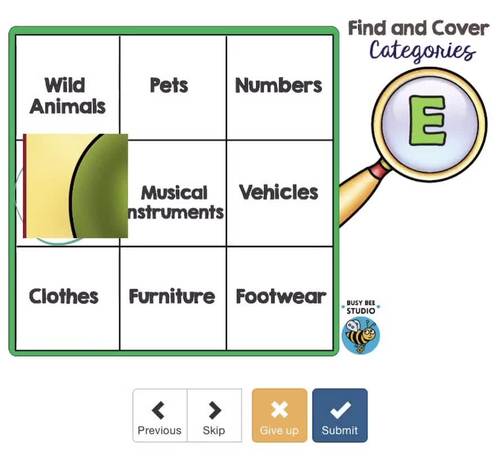 Categories Speech Therapy Sorting Boom Cards Activity # 3 by Busy Bee ...