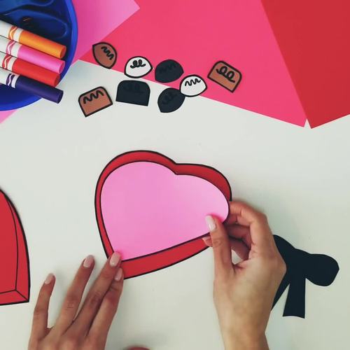 Valentine's Day Craft for Kindergarten | First Grade | San Valentin ...