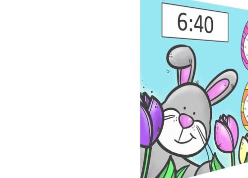 Easter Telling Time to the Minute Math Boom Cards by Bright Minds Engaged