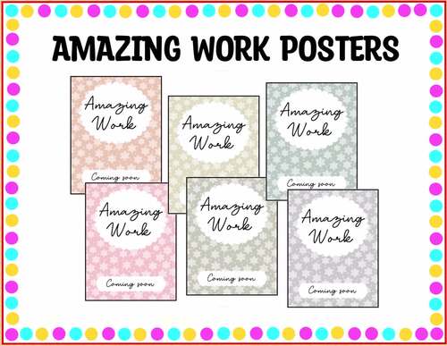 Printable Snowflakes Amazing Work Coming Soon Posters, Printable Posters