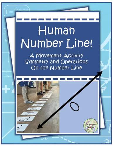 Number Line Addition Subtraction Movement Game -20 to 20 by The Project ...