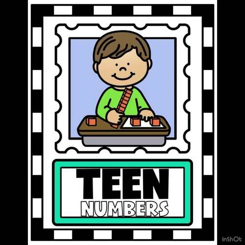 Teen Numbers {Compose + Decompose} No Prep Worksheets for Kindergarten Teen Numbers {Compose + Decompose} No Prep Worksheets for Kindergarten