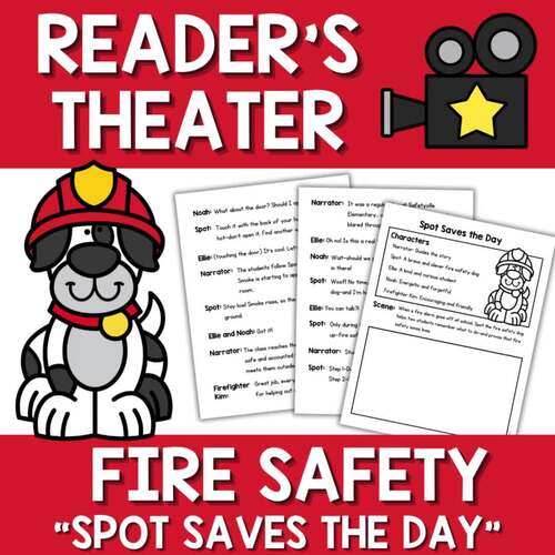 Fire Safety Play | Readers Theater Script | Reading Activity Project ...