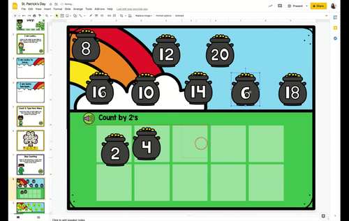 St Patricks Day Google Slides by Krafty in Kinder | TPT
