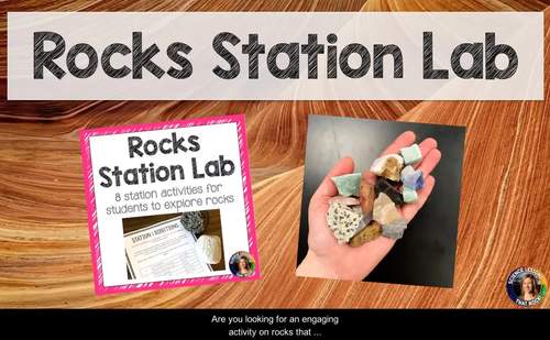 Rock Cycle Science Station Lab Activity for Earth Science | TPT