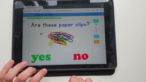 Back to School Yes No Questions Boom Cards for Speech Therapy | TPT