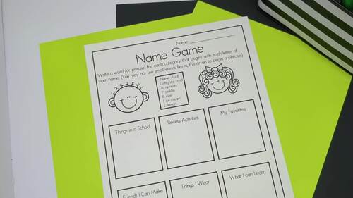 Back to School Independent Activities by Teaching Clementine Cuties