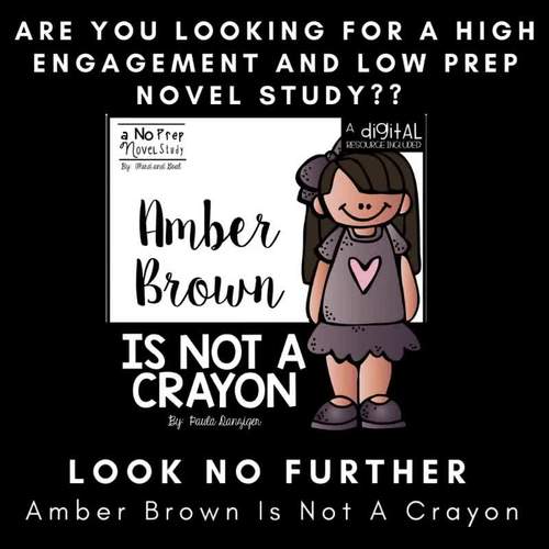 Amber Brown is Not a Crayon by Third and Goal | TPT