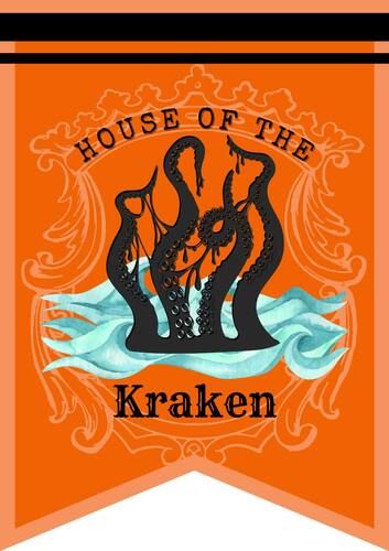 House of the Green Dragons - Banner/Pennant by Taryn Keller | TPT