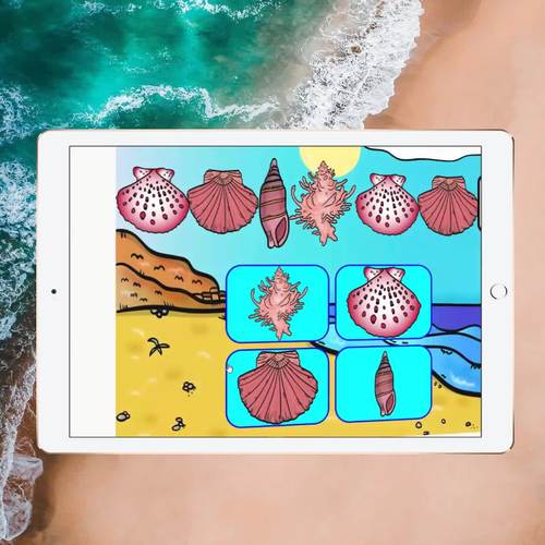 Compléter les suites Les coquillages by LOL - Life of Learning | TPT