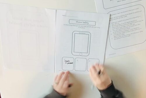 Cell Phones & Students: Mini Lessons & Student Workbook for your Classroom