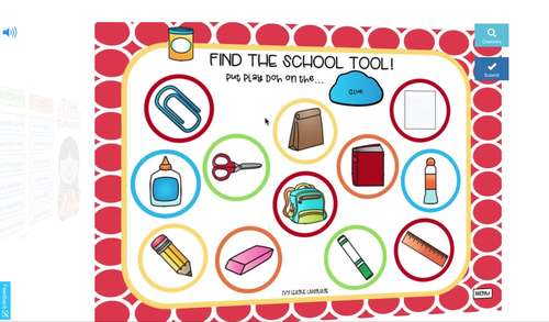 Back to School Vocabulary Play Dough Mats & BOOM Cards™ by Ivy League ...